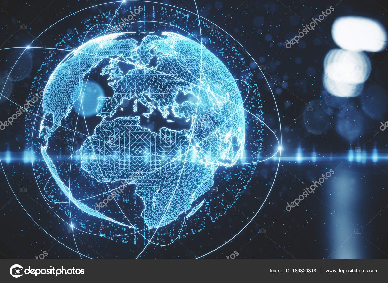 Globe Background Wallpaper