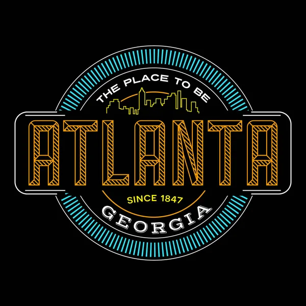 Atlanta Stock Vectors, Royalty Free Atlanta Illustrations | Depositphotos®