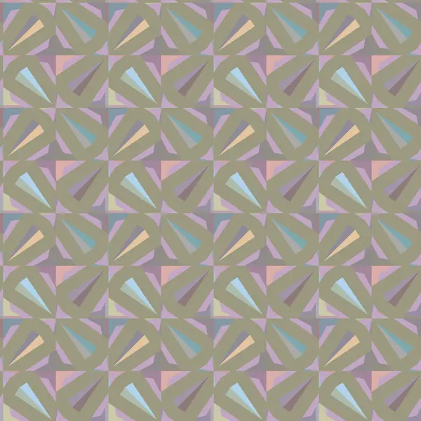 Art Deco Geometric Seamless Pattern — Stock Vector © karolinal #12205456