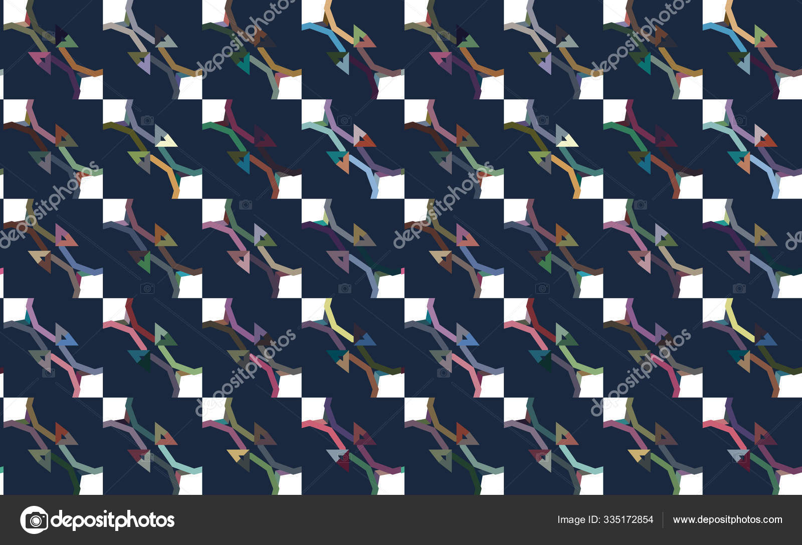 Seamless Vector Background Abstract Wallpaper Stock Vector by ...