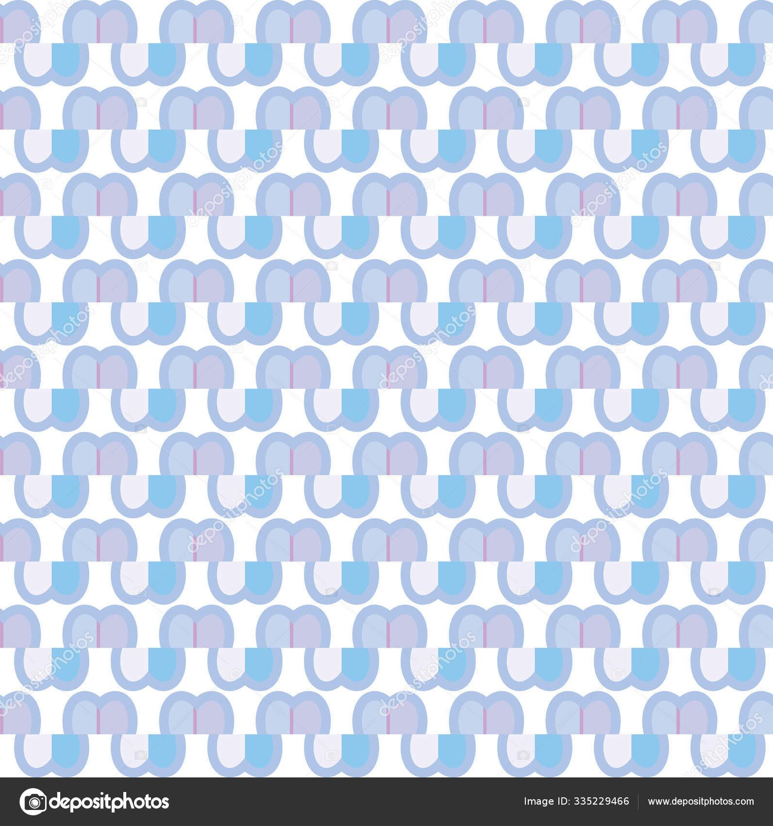 Simple Seamless Pattern Vector Illustration Copy Space Background Stock ...