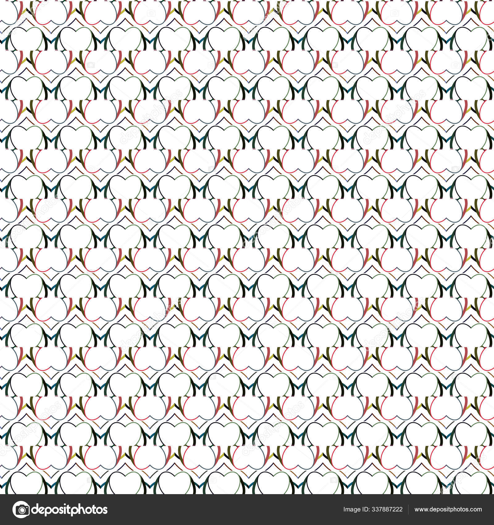 Vector Pattern Wallpaper Texture Copy Space Stock Vector by ...