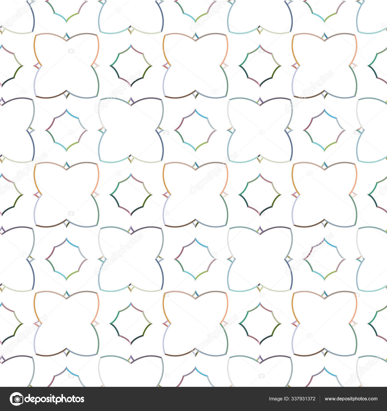 Vector Pattern Wallpaper Texture Copy Space Stock Vector by ...