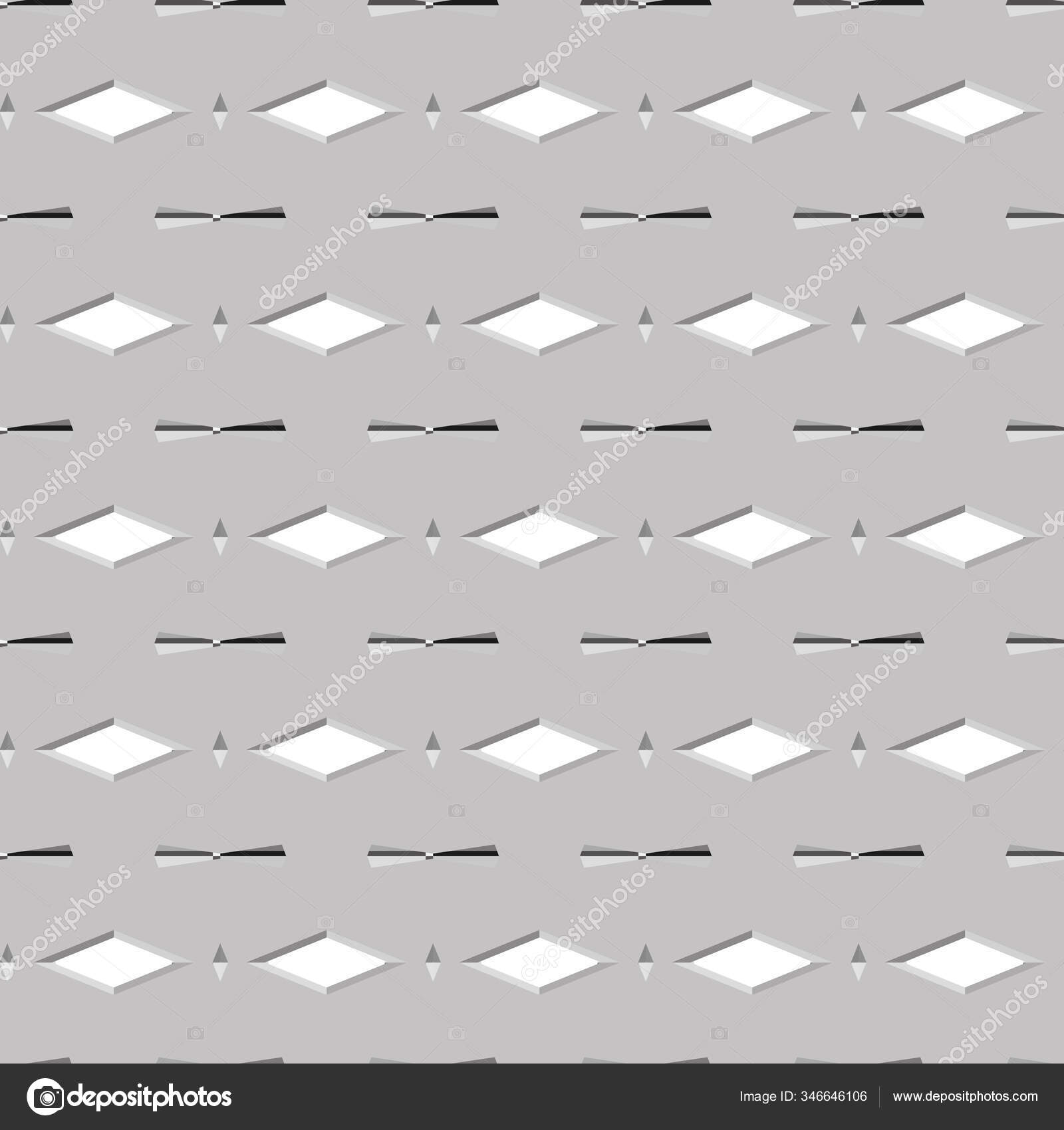Modern Style Illustration Vector Geometric Seamless Pattern Stock ...