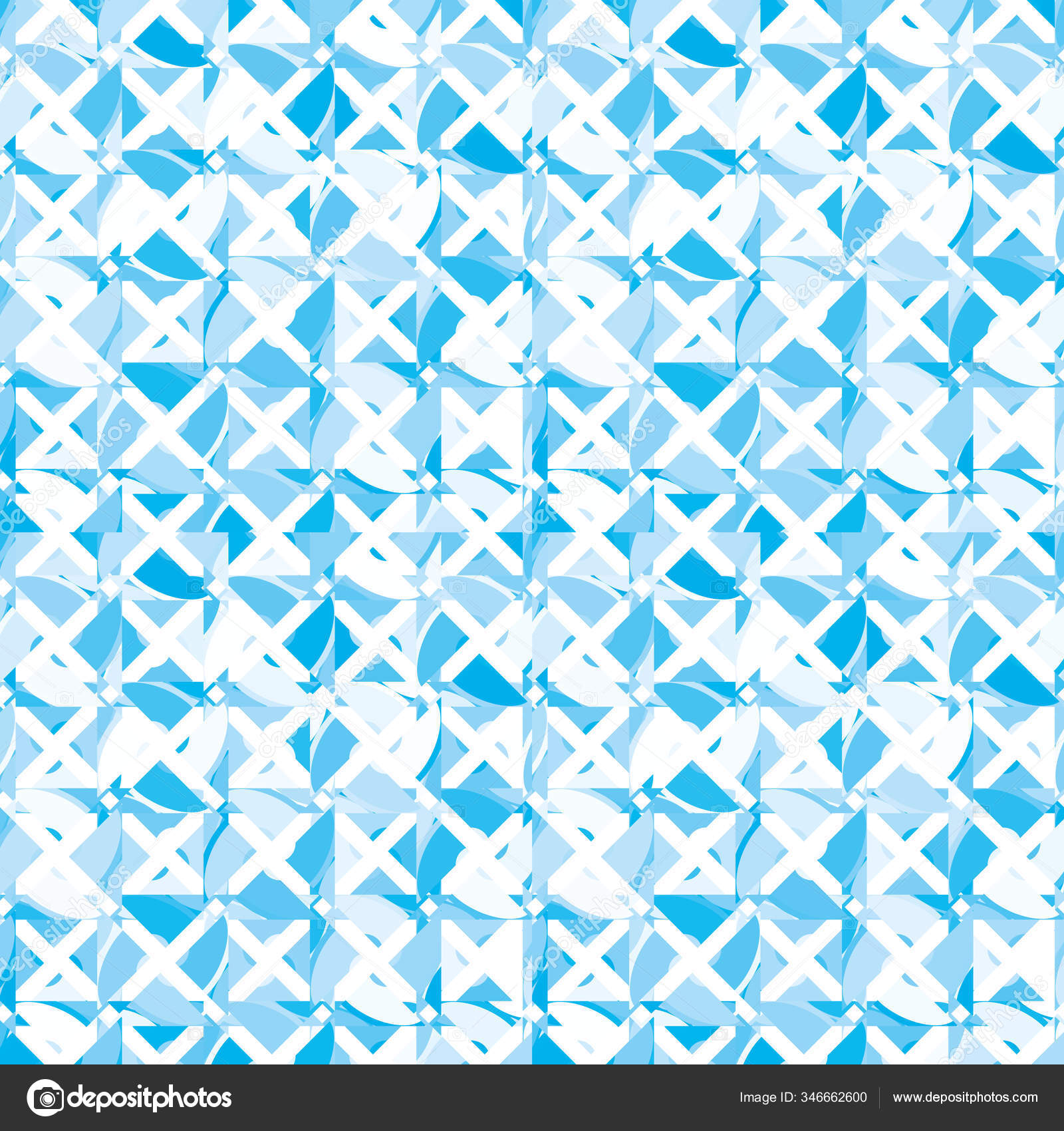 Modern Geometric Vector Design Seamless Pattern Illustration Stock ...