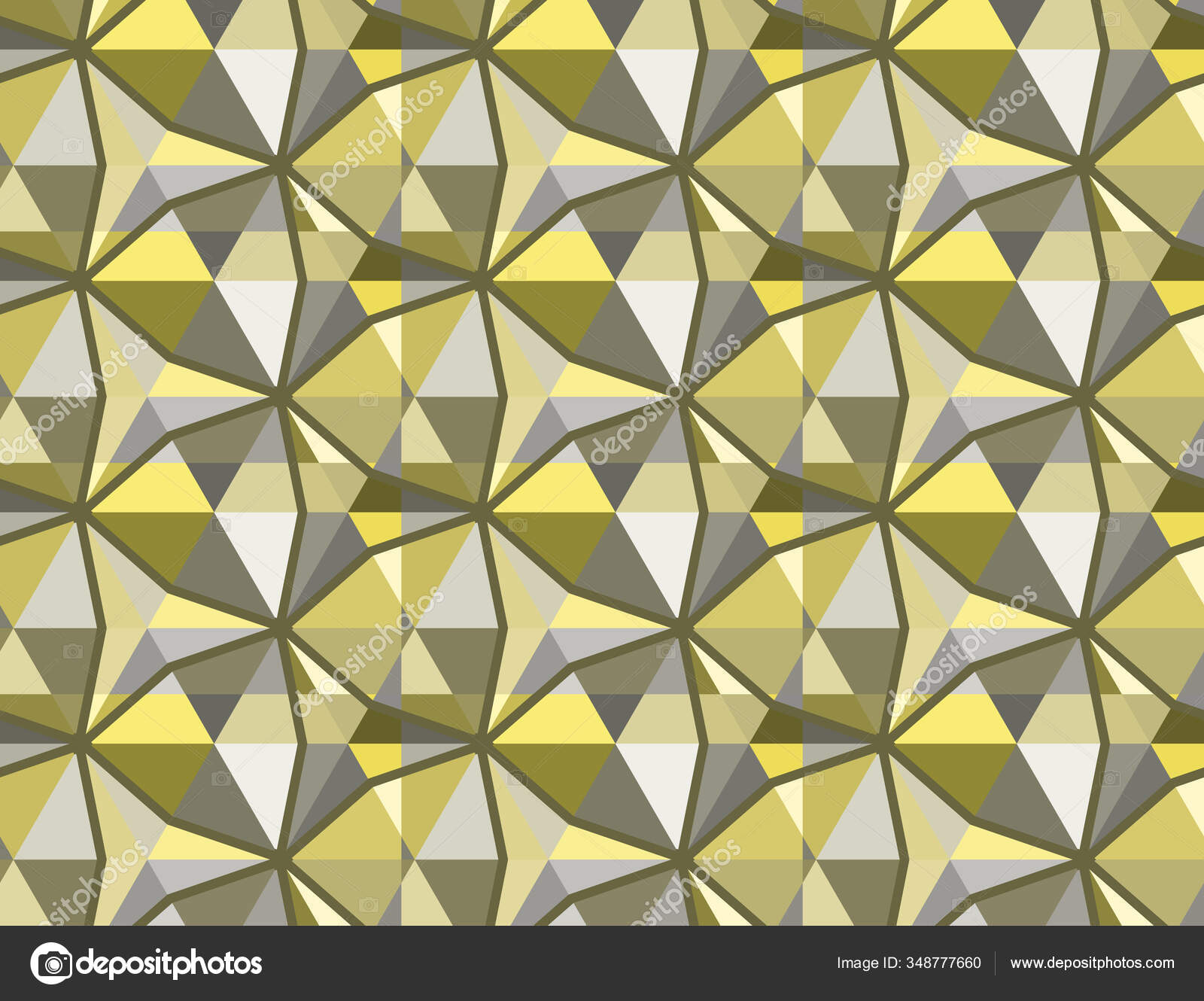 Vector Illustration Abstract Geometric Pattern Stock Vector Image by ...