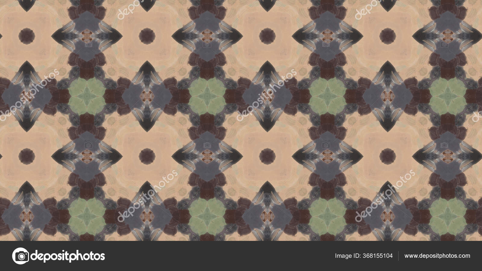 Seamless Pattern Geometric Shapes Vector Illustration — Stock Photo ...