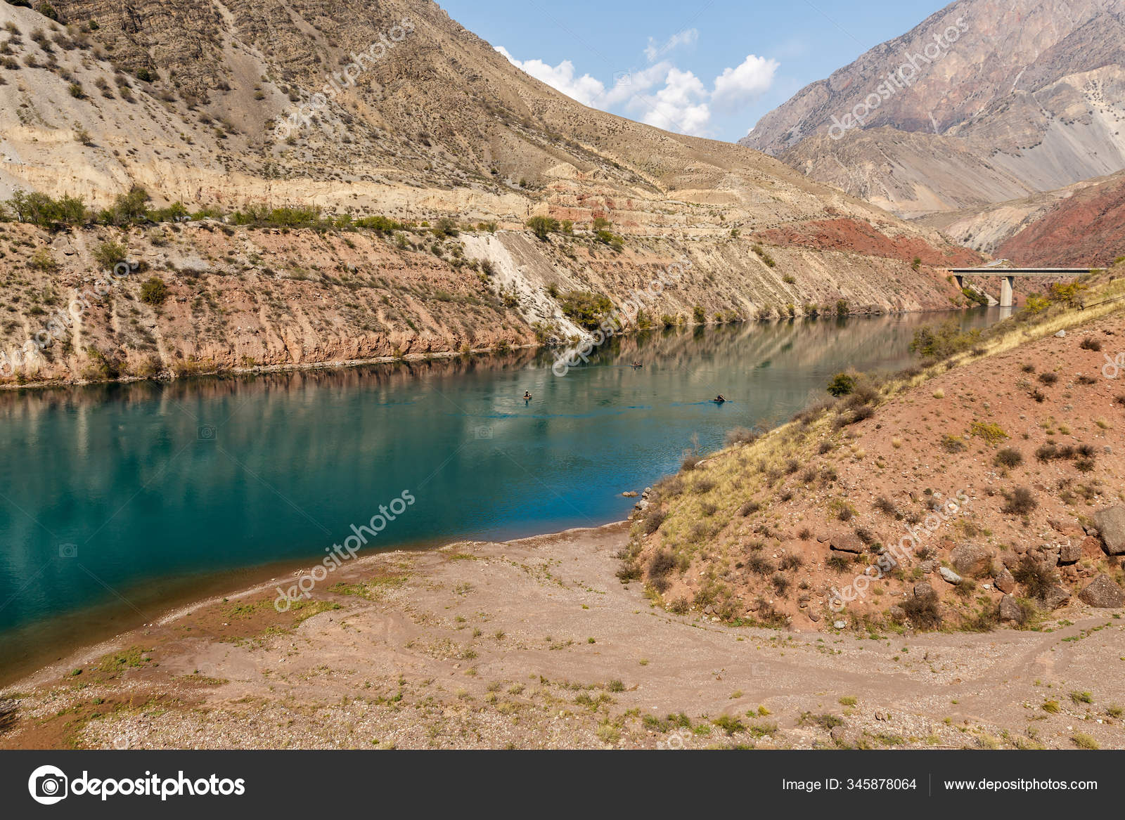 The Naryn River, Kyrgyzstan — Stock Photo © Mieszko9 #345878064