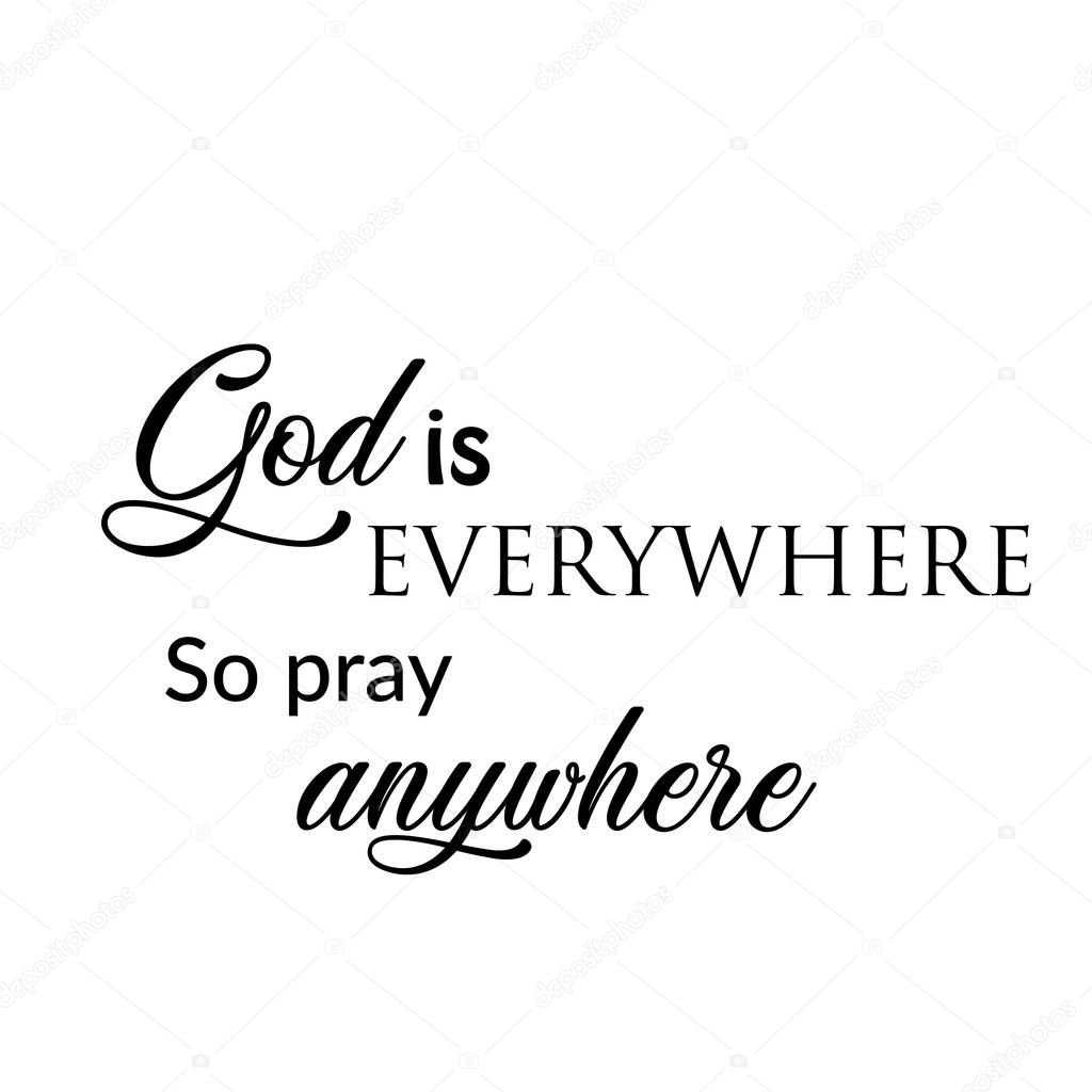 Ilustración Bíblica Ilustración Letras Cristianas Diseño Caligráfico ...