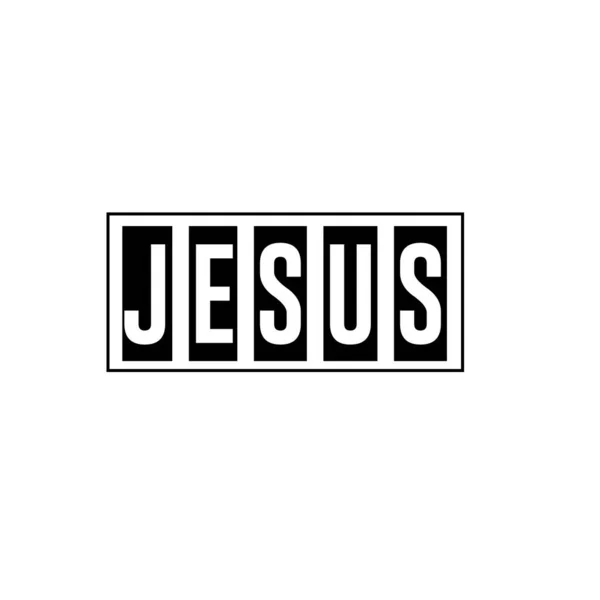 Jesus Name Design Christian Faith Typography Print Use Poster Card ...