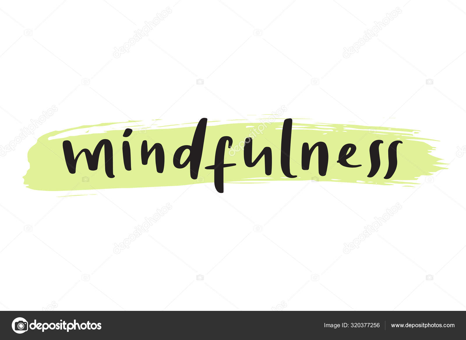 Mindfulness. Stock Vector by ©tofuty_klein 320377256