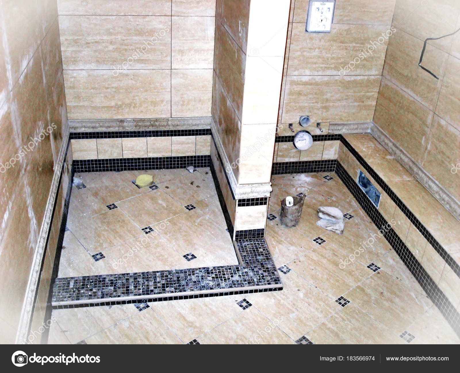 Ceramic Tile Finishing — Stock Photo © Andaleks3 #183566974