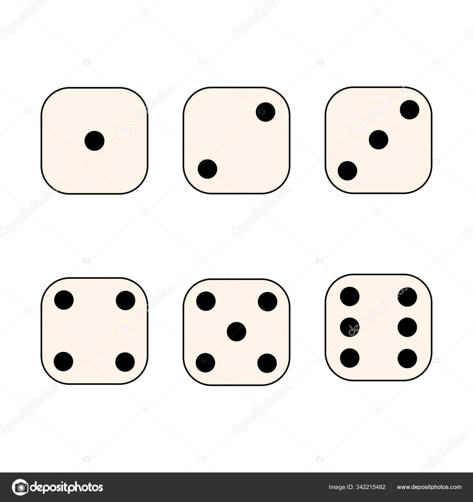 Number One Dice
