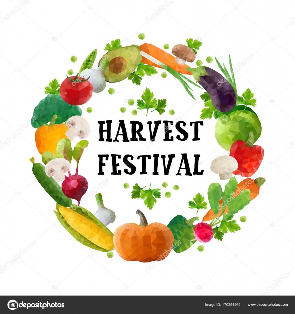Harvest Festival poster Stock Illustration by ©barkarola #170254464