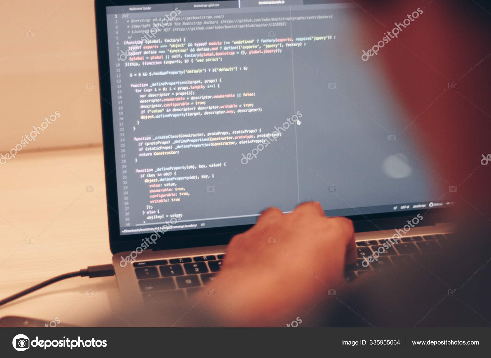Developer Working Code — Stock Photo © Reezky11 #335955064