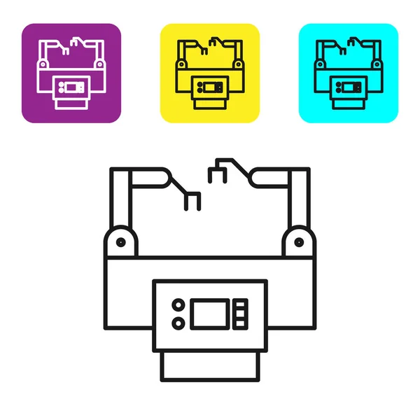 Press Machine Icon Trendy Press Machine Logo Concept White Background ...