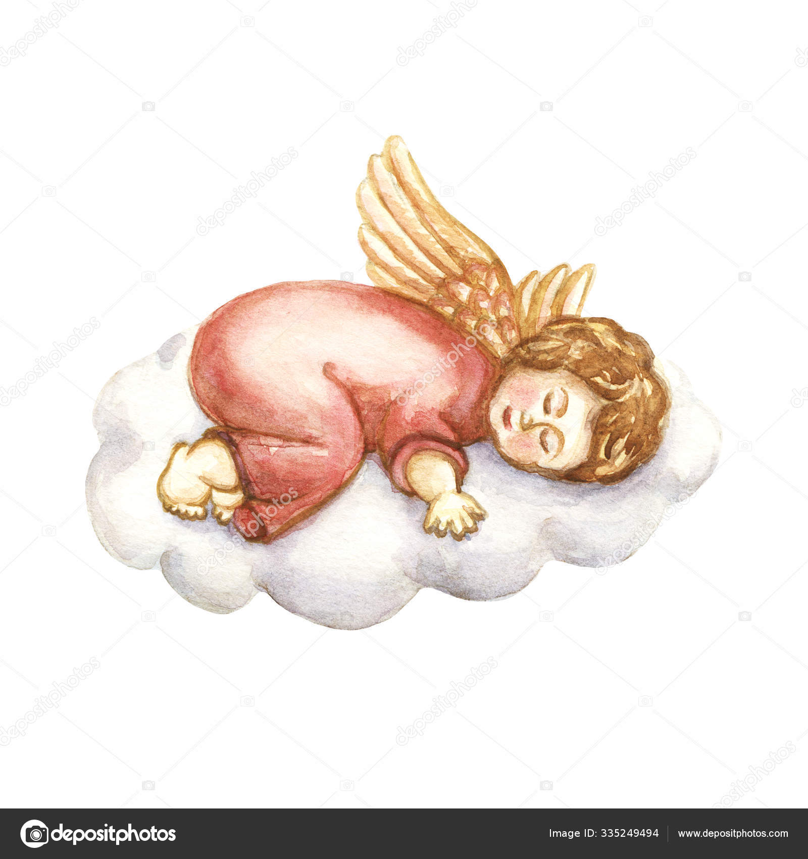 Sleeping Angel Drawing