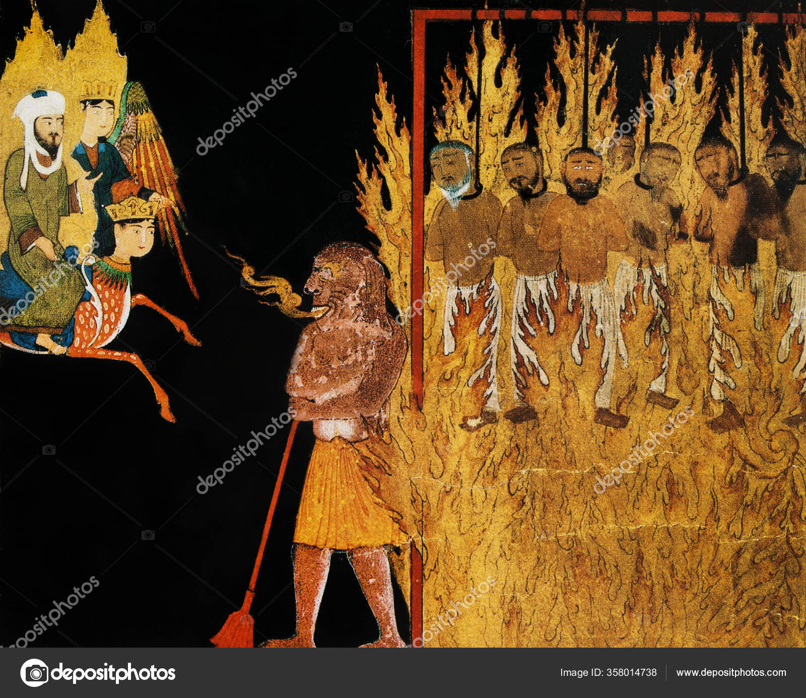 Prophet Muhammad Angel Gabriel