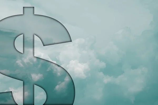 Dollar Money Sign Sunset Sky Background Stock Photo by ©22ImagesStudio ...