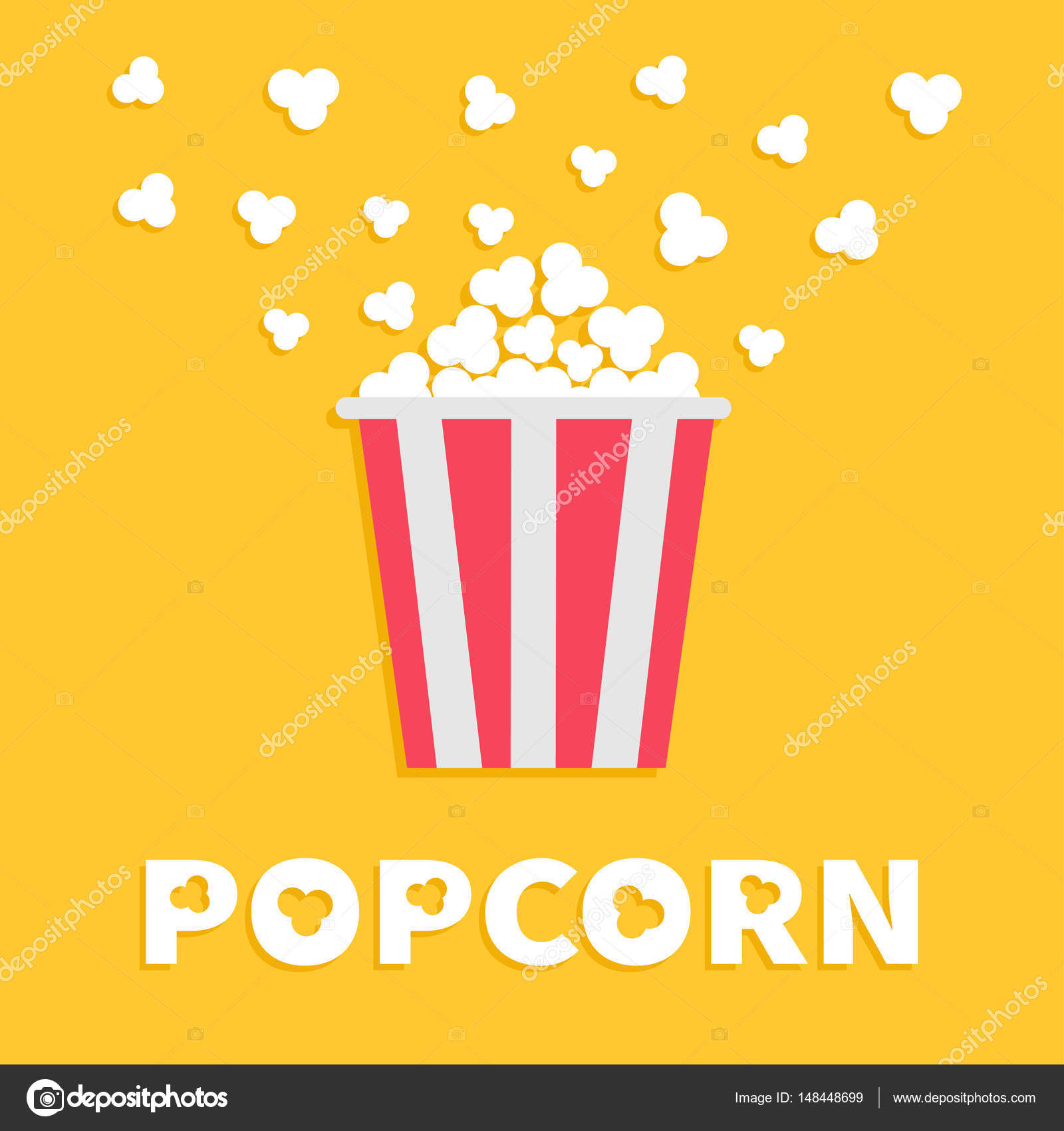 Popcorn popping box package Stock Vector Image by ©worldofvector #148448699