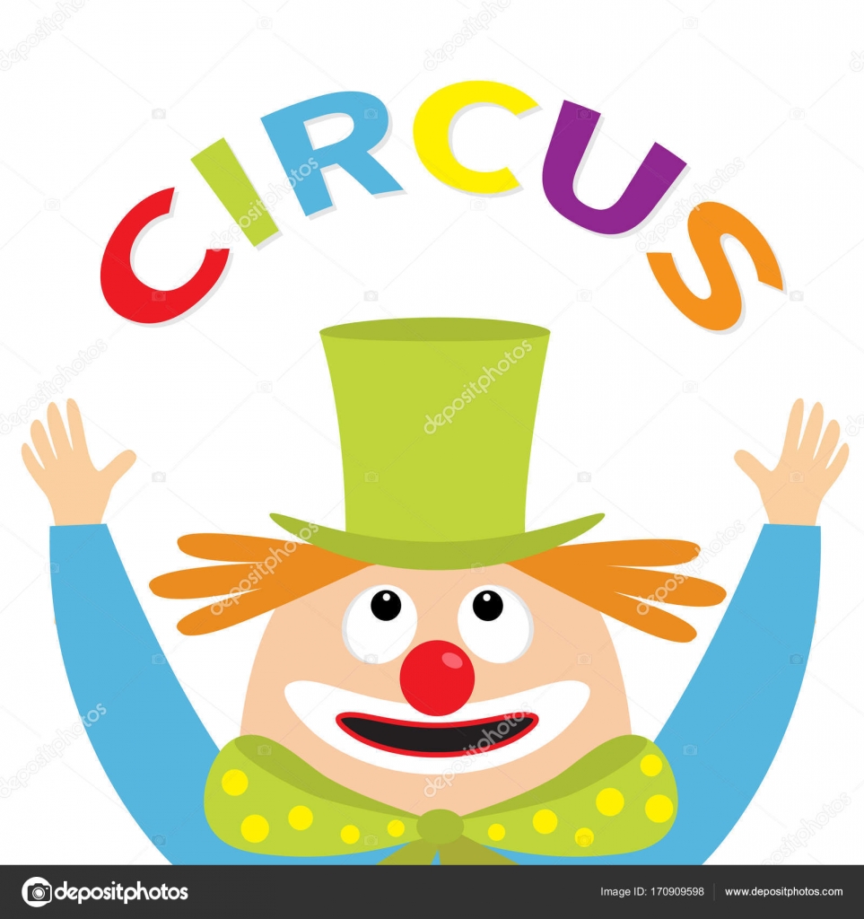 Clown face on circus poster Stock Vector Image by ©worldofvector #170909598