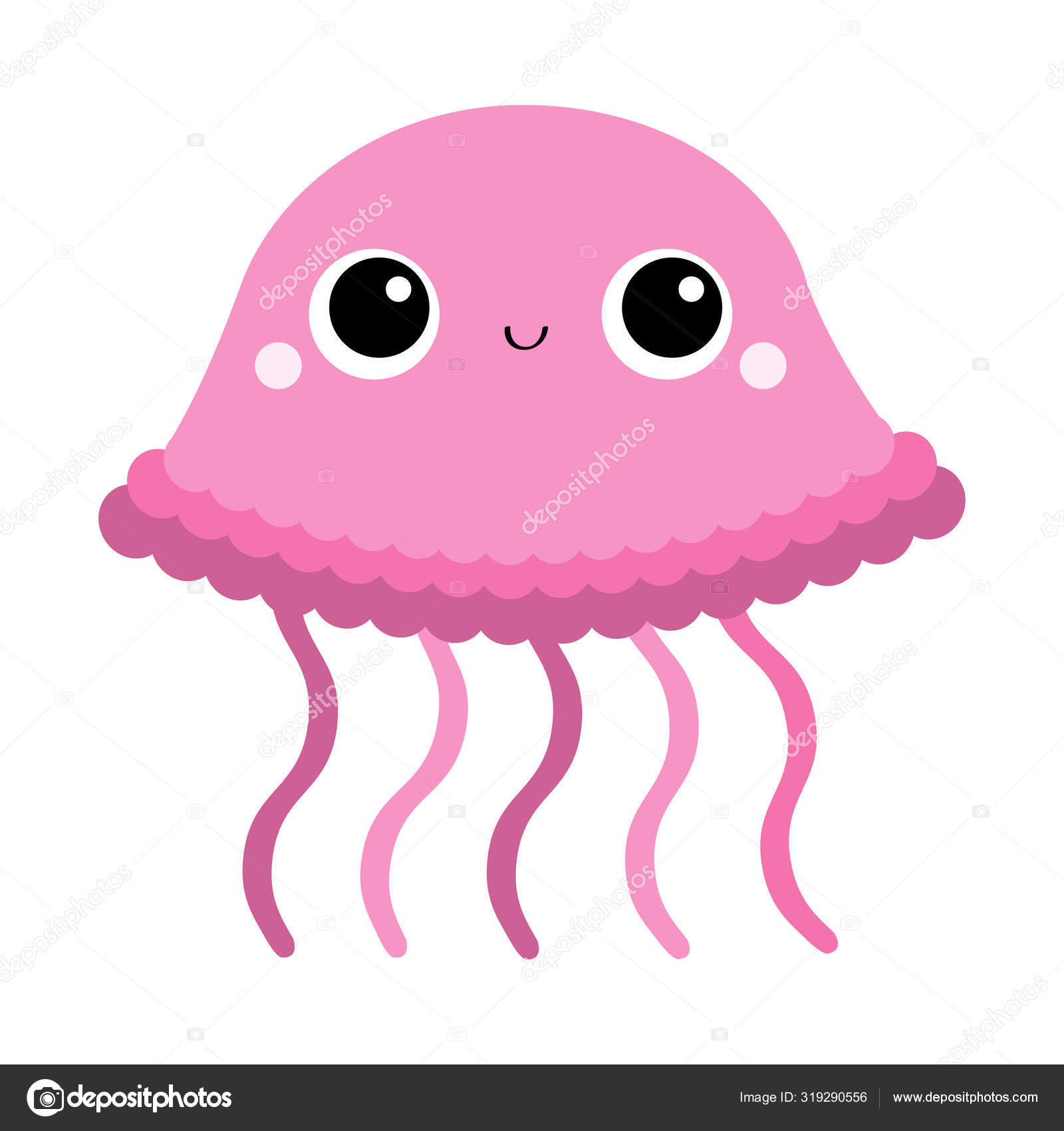 Cute Animated Jellyfish