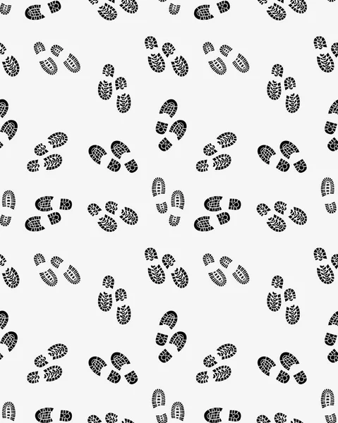 Shoe print seamless background — Stock Vector © longquattro #16029569