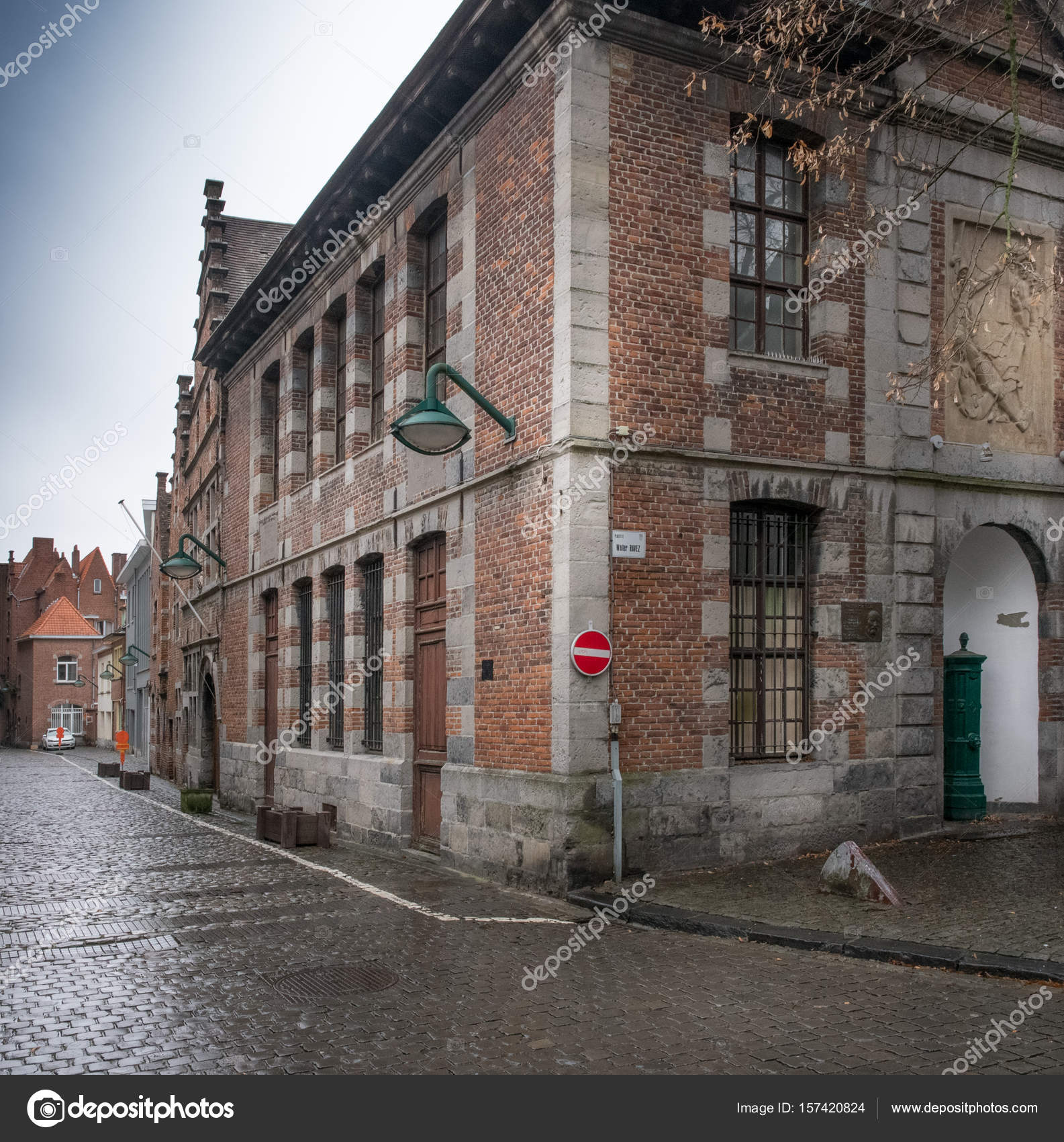 Street Corner With Buildings