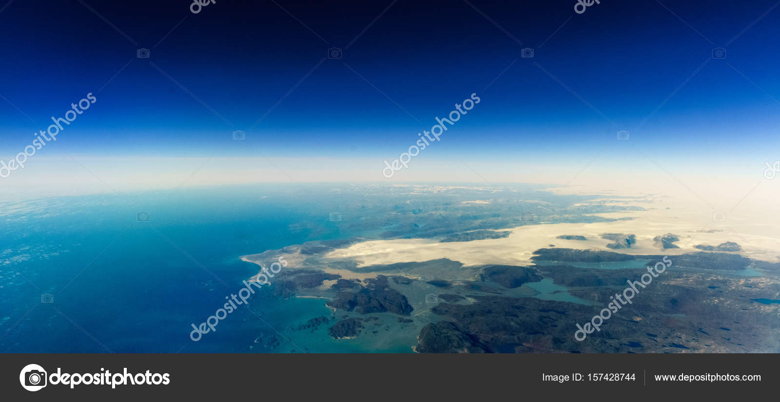 Aerial view, landscape and skyline — Stock Photo © Bruno135 #157428744