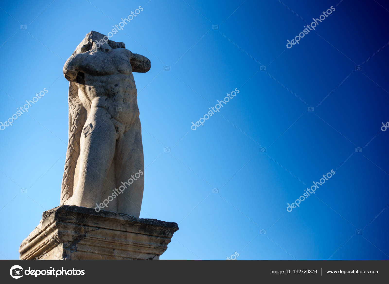 Colossal Statue Palatial Palace Athens Greece Stock Photo by ©Bruno135 ...