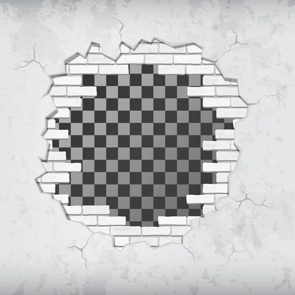 Hole in wall Vector Art Stock Images | Depositphotos