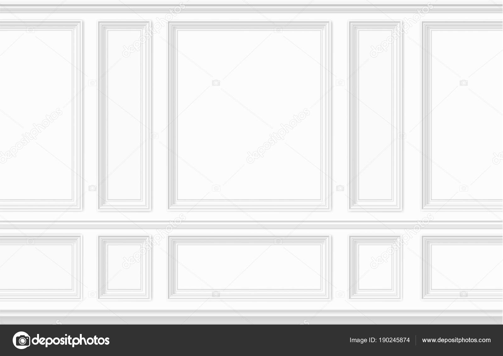 Moulding white wall panel Stock Vector Image by ©belikovand #190245874