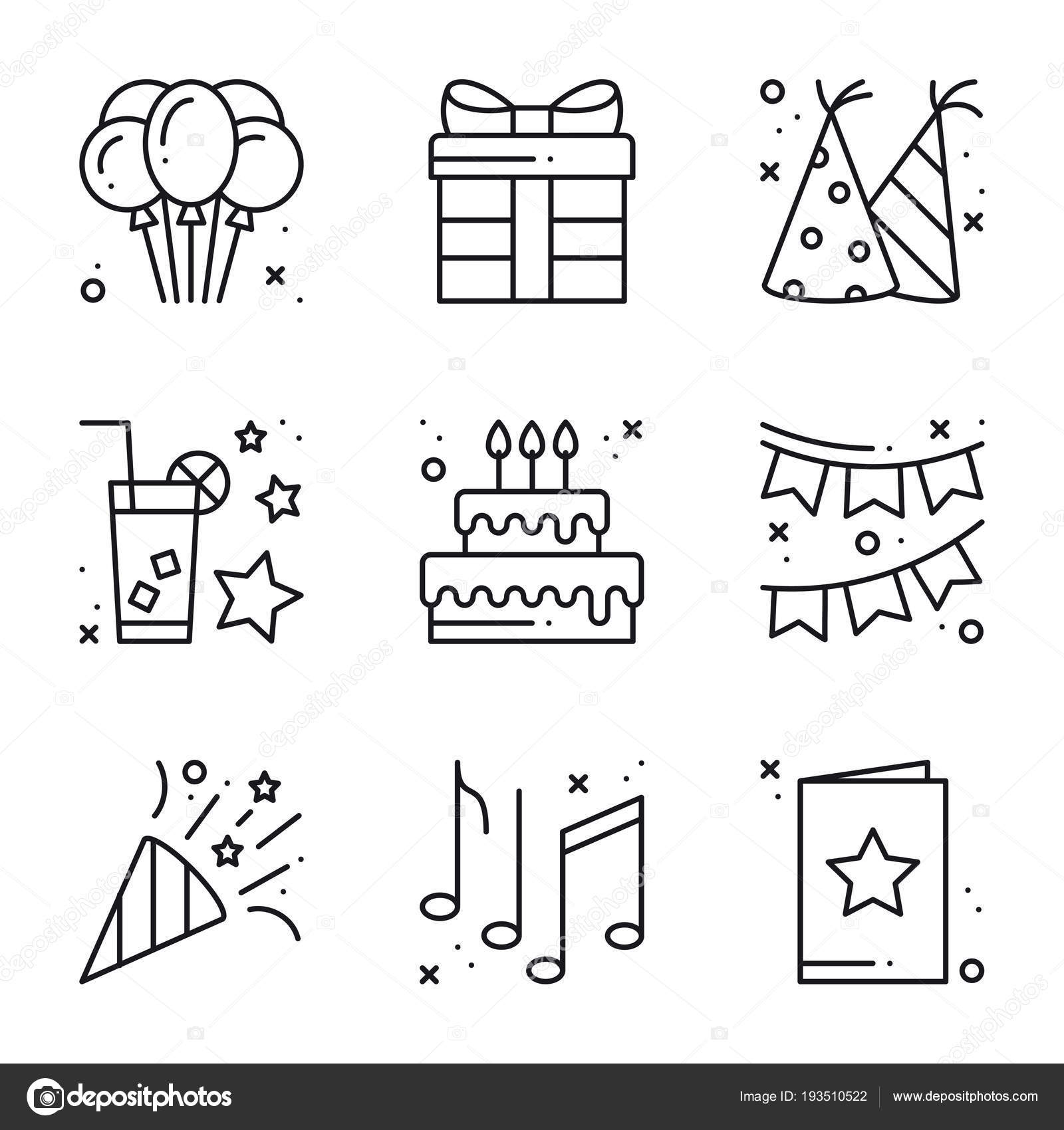 Celebration Party Symbols