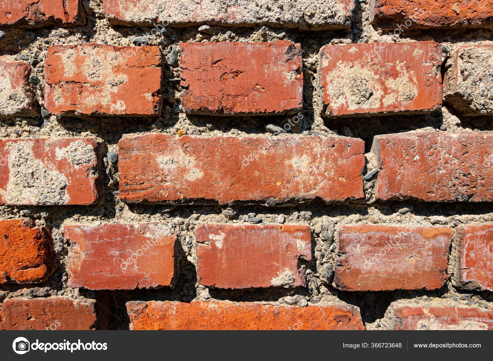 Close Creepy Brick Wall — Stock Photo © nikokvfrmoto #366723648