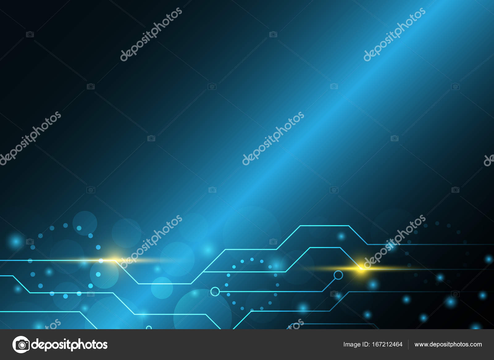 Technology future circuit Stock Vector Image by ©lekkyjustdoit #167212464
