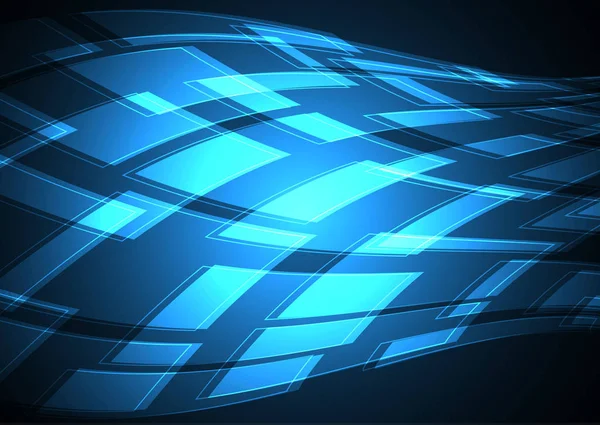 Technology digital future abstract rectangle background Stock Vector Image by ©lekkyjustdoit ...