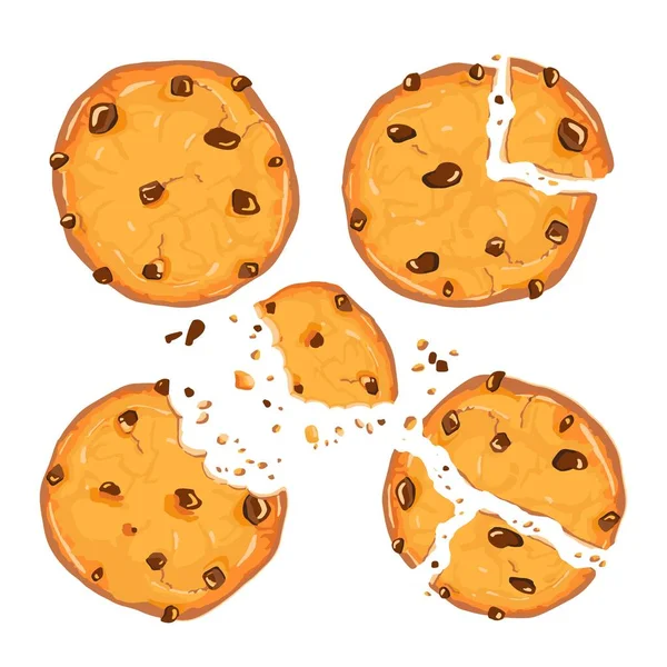 Animated Chocolate Chip Cookies