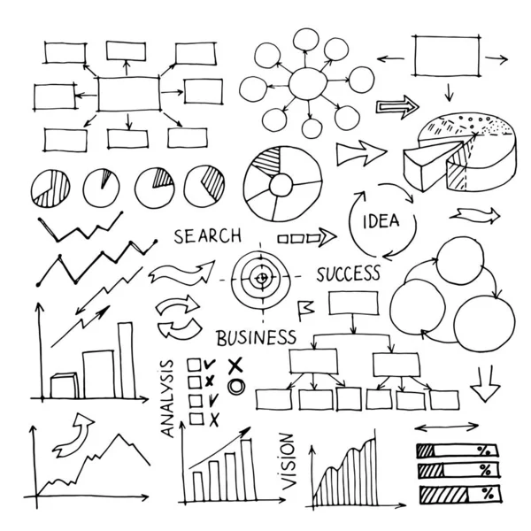 Statistics doodle icon Vector Art Stock Images | Depositphotos