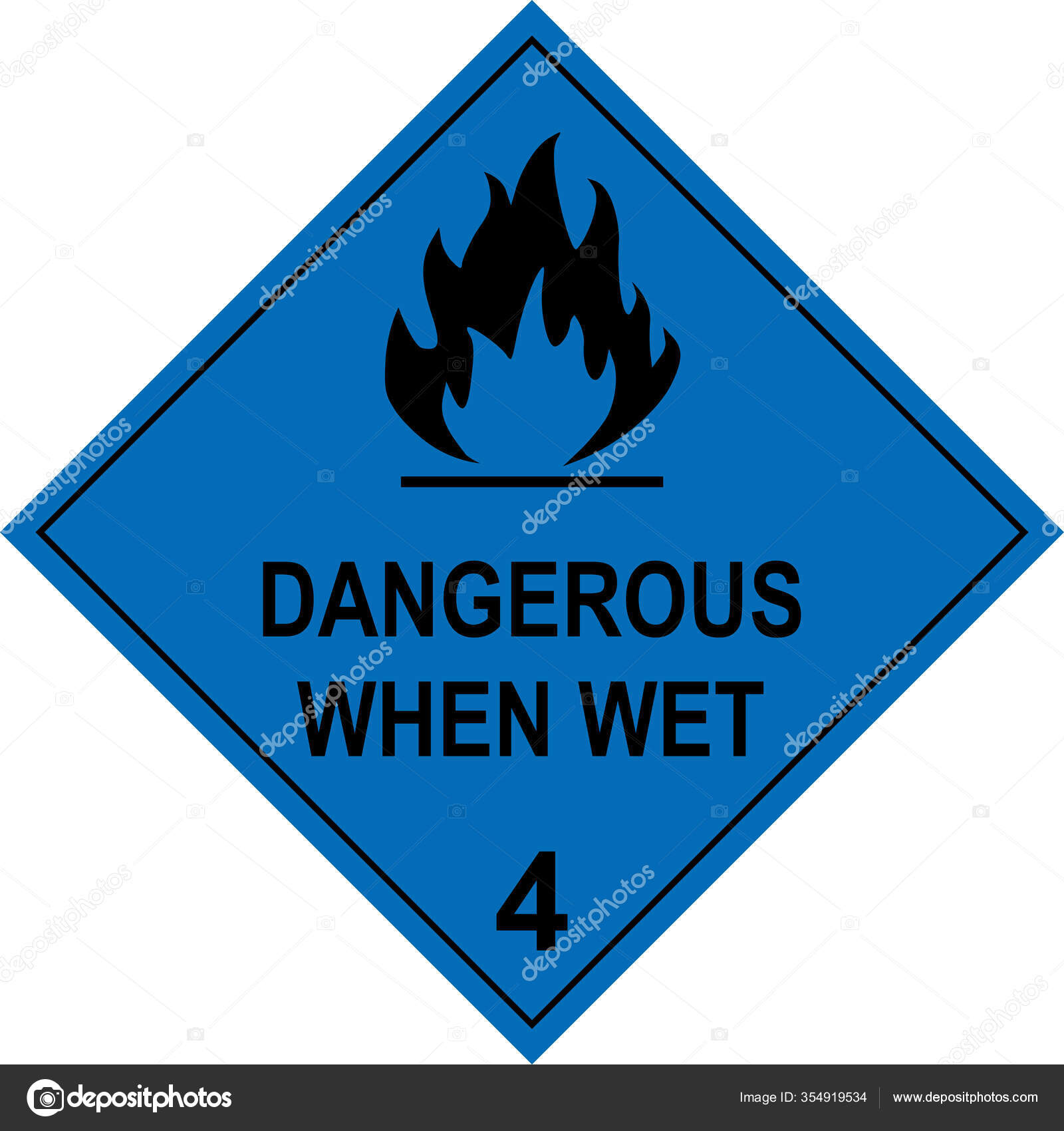 Flammable Solid Symbol