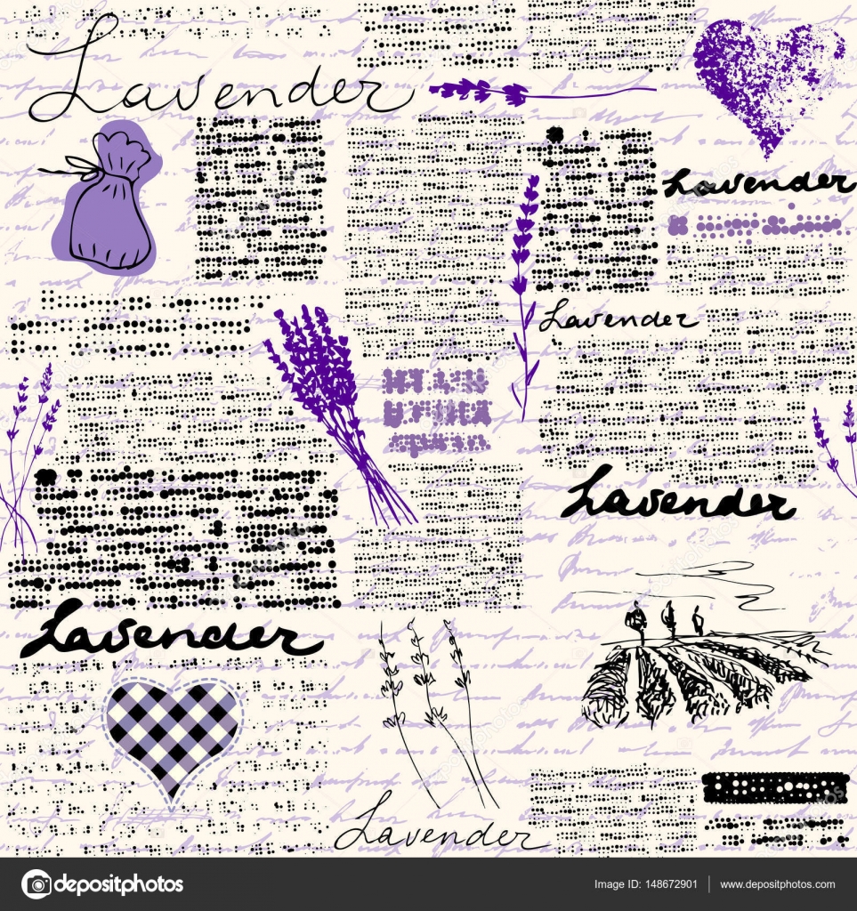 Fondo retro lavanda Vector de stock por ©kastanka 148672901