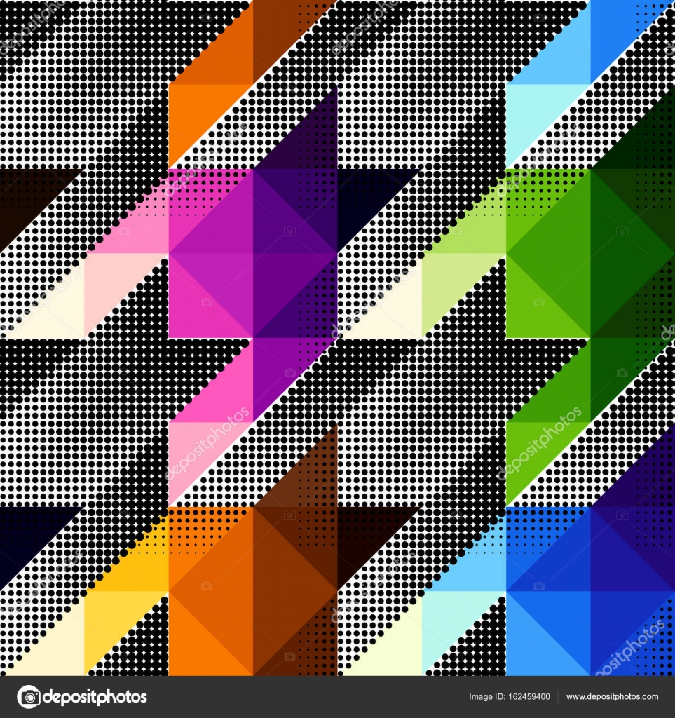 Geometrical Hounds-tooth pattern Stock Vector by ©kastanka 162459400