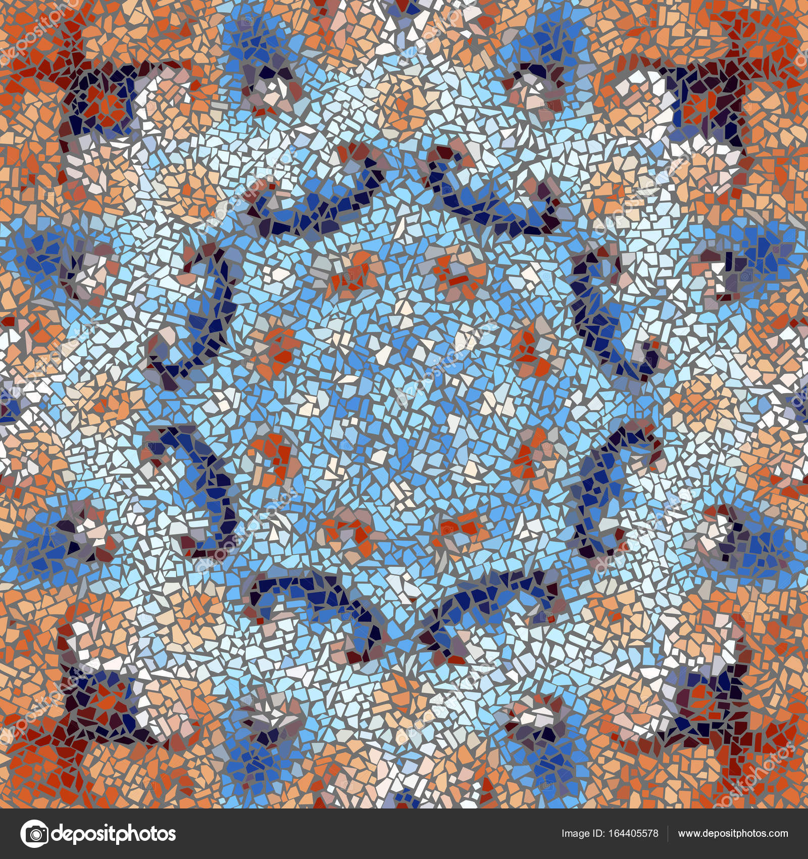 Seamless mosaic art pattern Stock Vector Image by ©kastanka #164405578