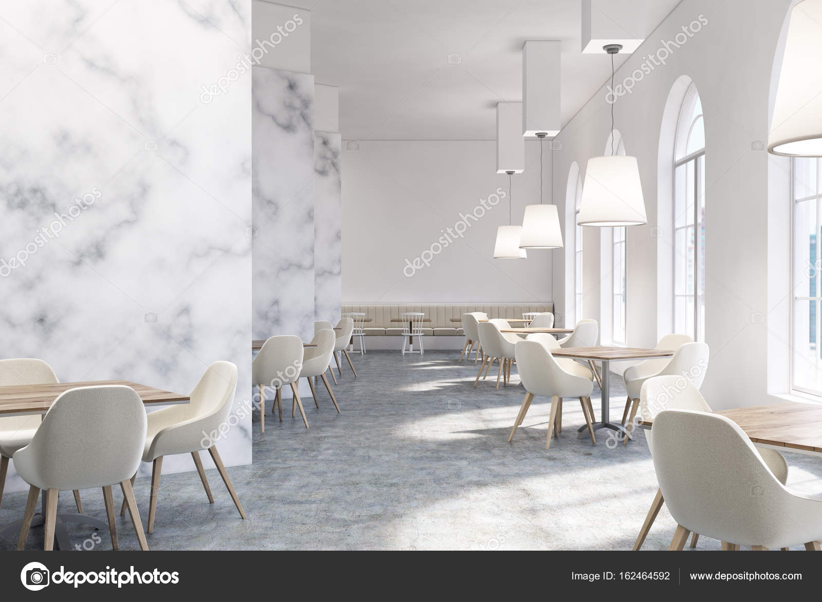 Modern Restaurant White