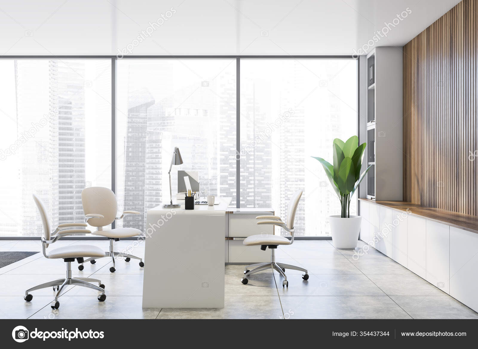 Ceo Office With View