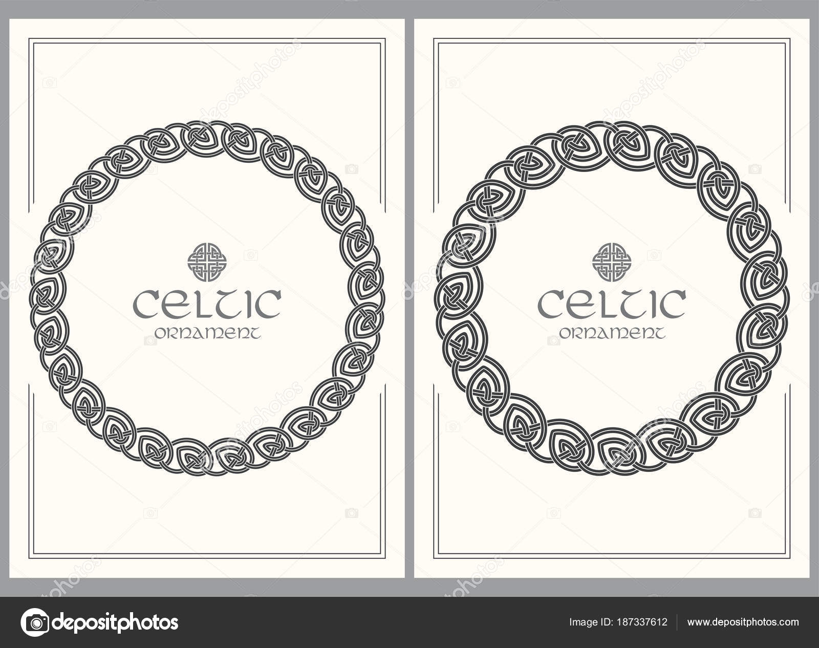 Celtic Knot Border Circle