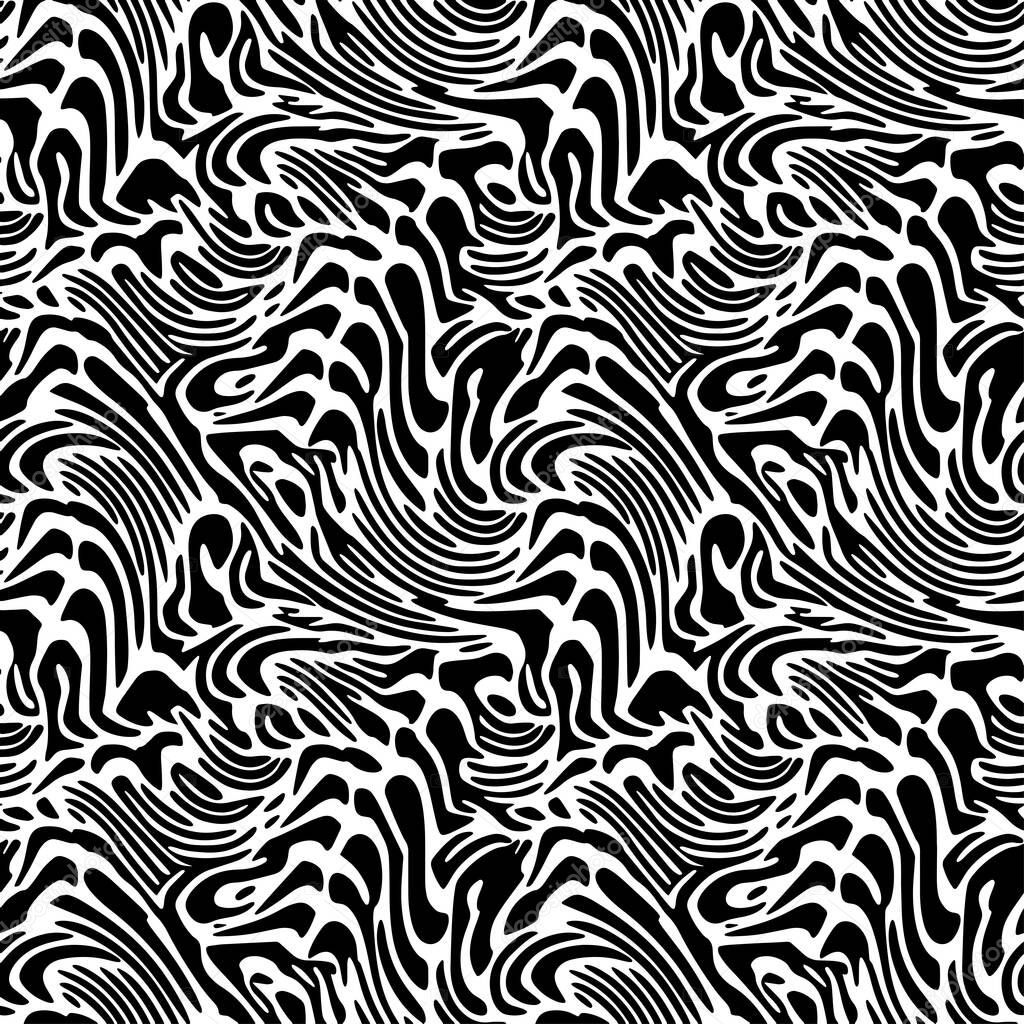 Fondo de pantalla completo sin costuras para cebra y rayas de tigre patr n de piel animal. Dise ...