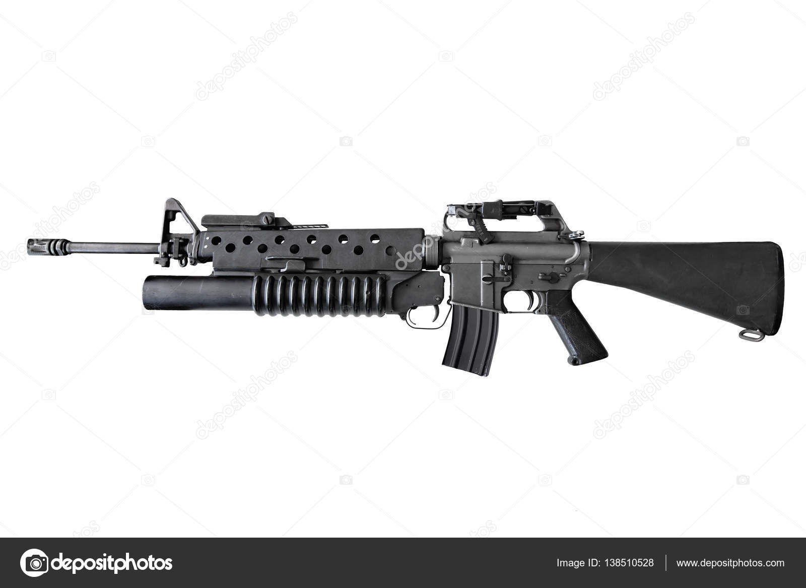 M16a1 M203