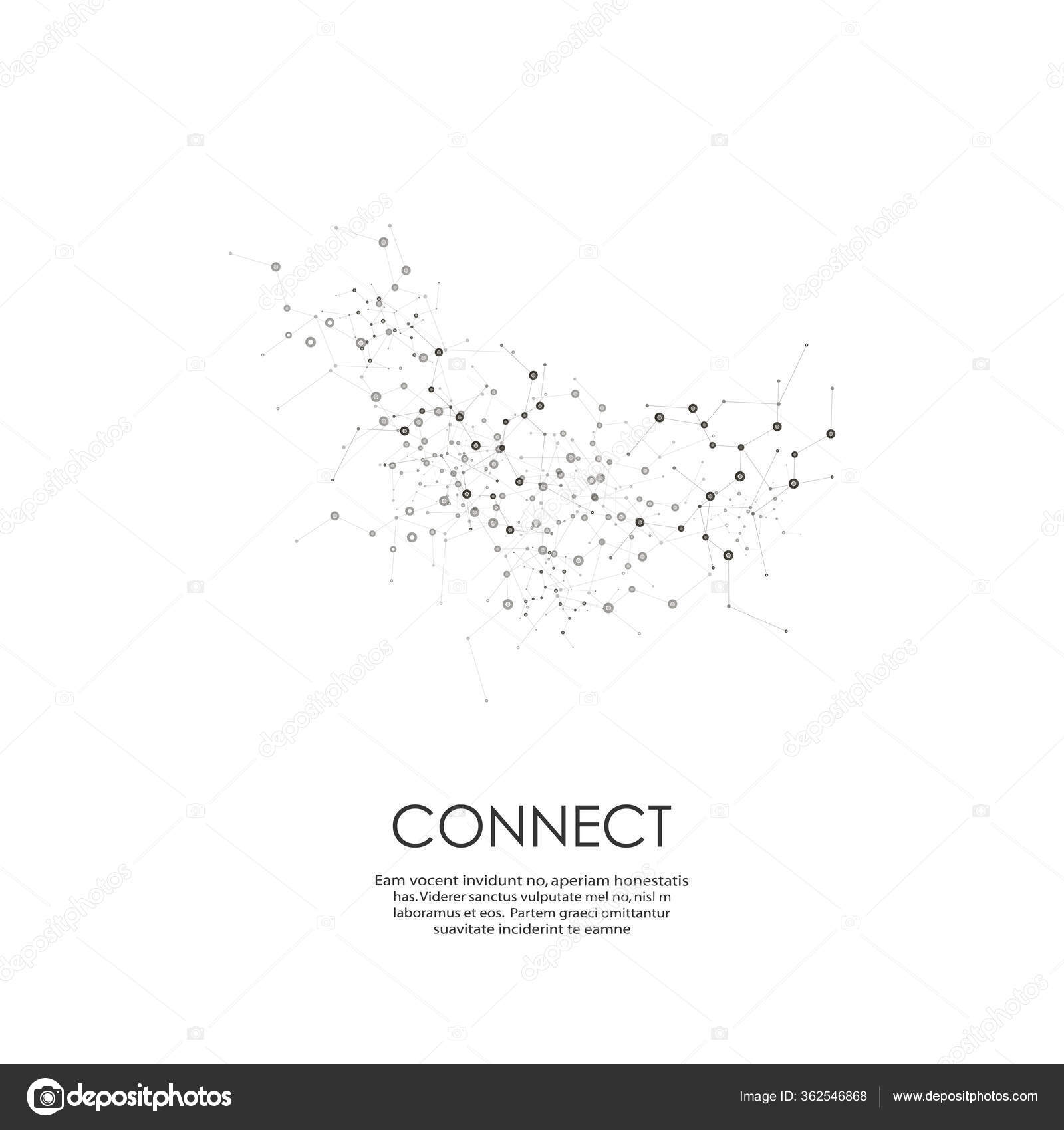 Vector network connect line design Stock Vector Image by ©Gaisonok ...