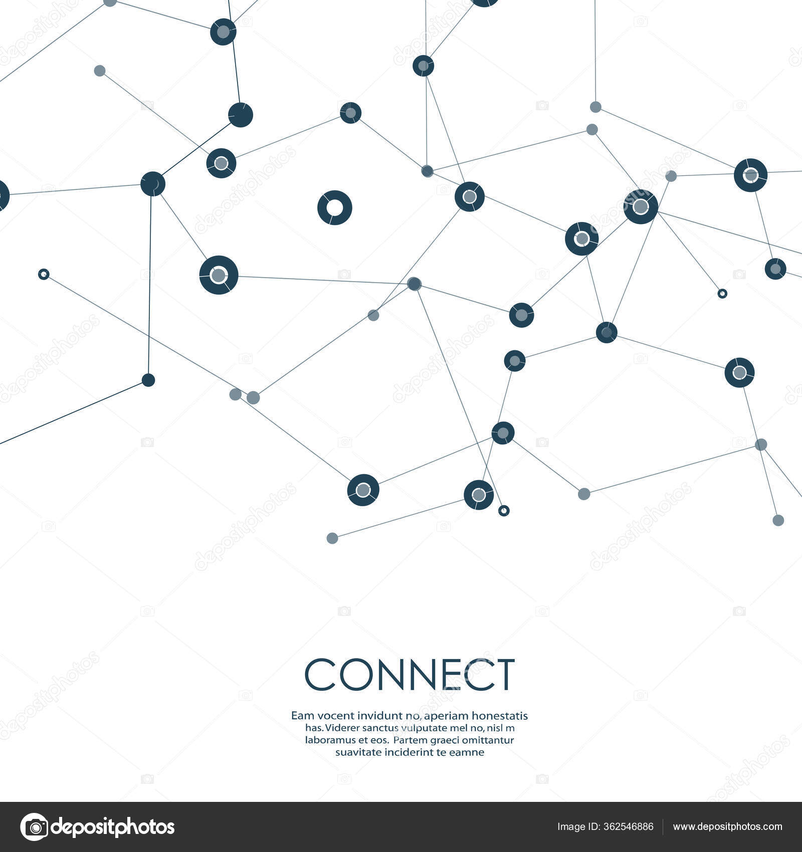 Vector network connect line design Stock Vector Image by ©Gaisonok ...