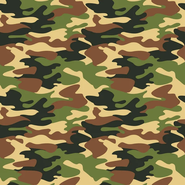 Camouflage Pattern Background Seamless Vector Illustration Classic ... Camouflage Pattern Background Seamless Vector Illustration Classic ...